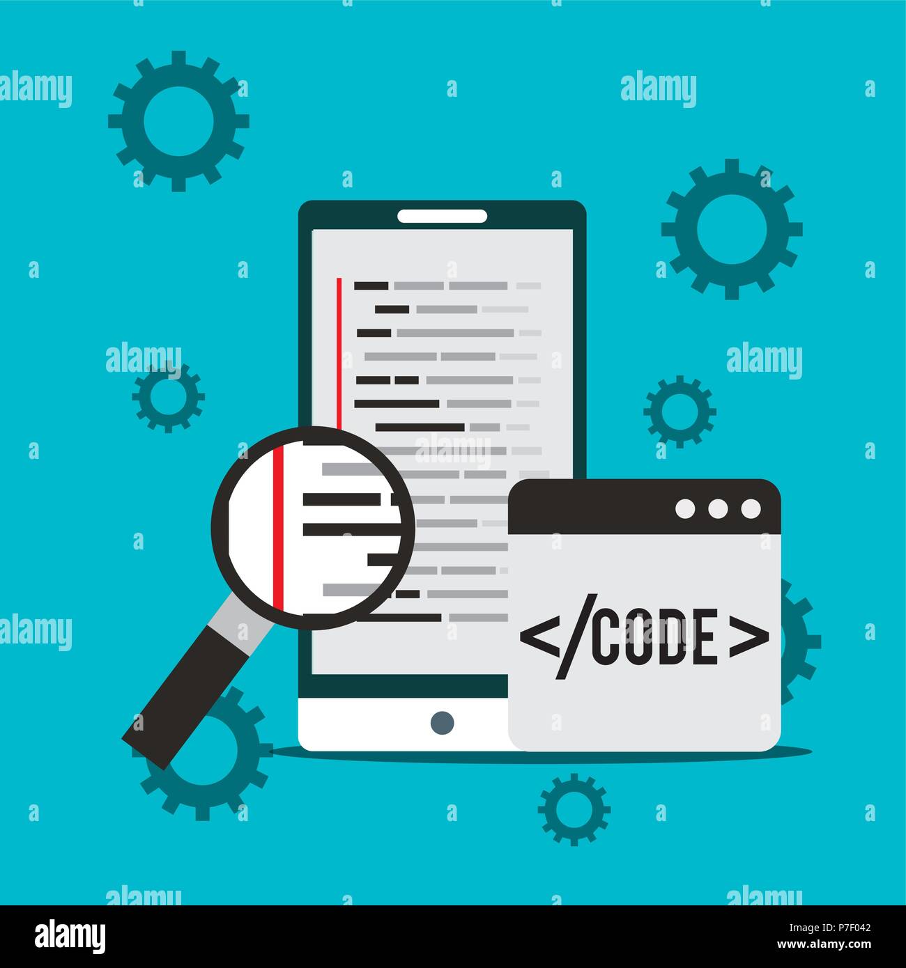 program coding website Stock Vector Image & Art - Alamy