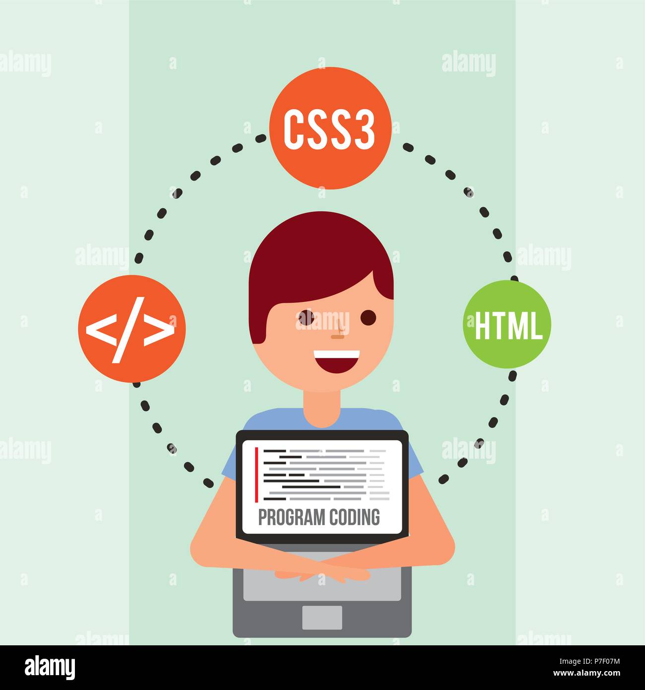 Hacking program Stock Vector Images - Alamy