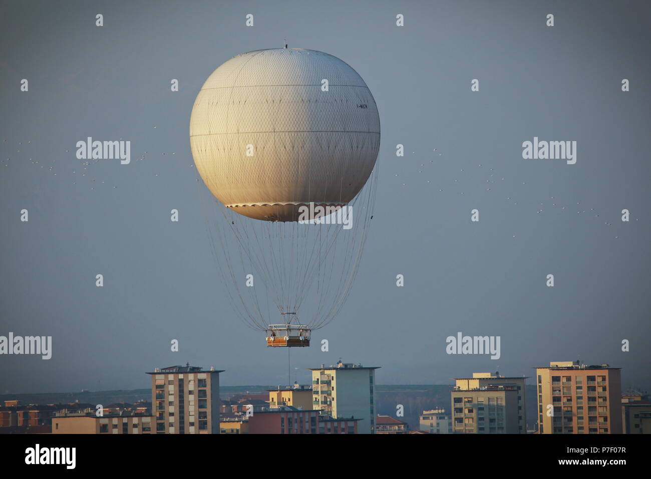 Turin, Italy: Fly over the city with the largest balloon restrained to ...