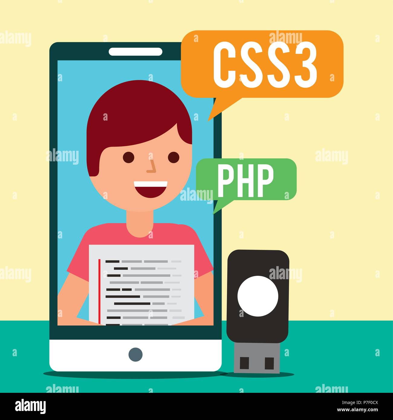 Programming languages text Stock Vector Images - Alamy