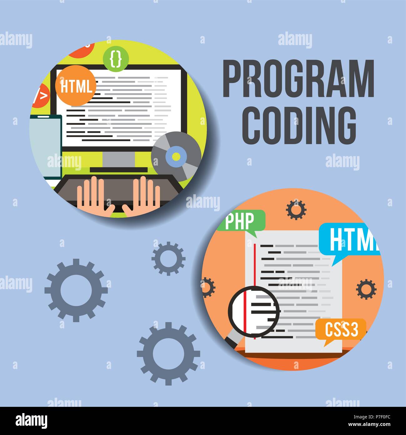 Program Coding Website Stock Vector Image And Art Alamy 0983