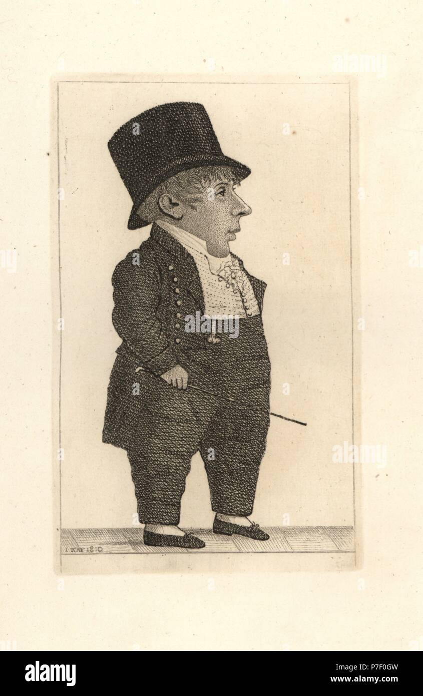 Hugh MacPherson, wee Hughie, clerk to the Perth carriers. A miniature ...