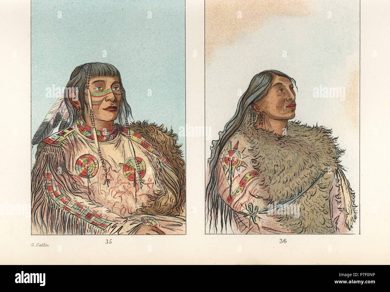 Sha-co-pay, Chief of the Ojibwe nation 35, and one of his squaws 36 ...