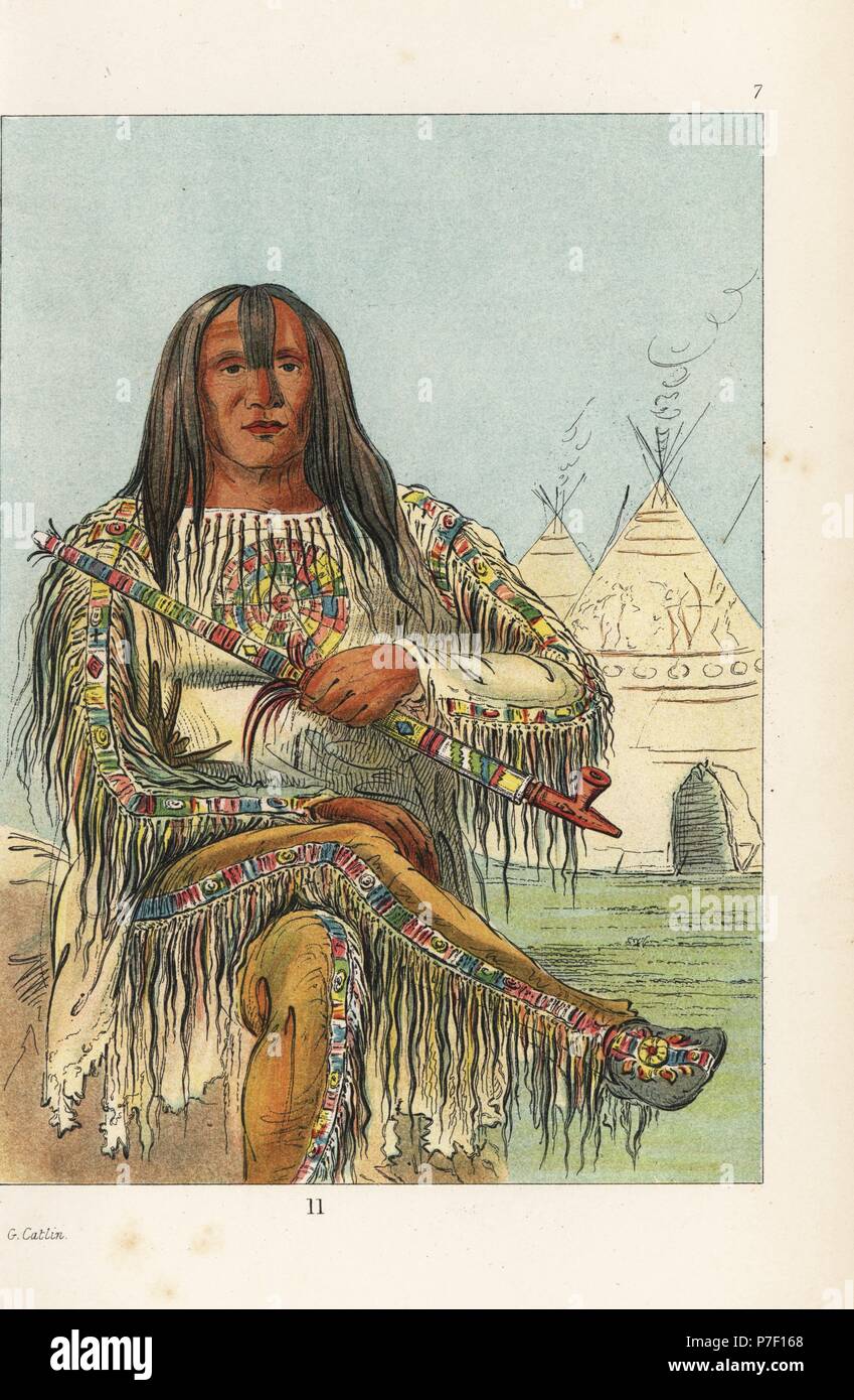 Stu-mick-o-sucks, Buffalo's Back Fat, Head chief of the Blackfoot ...