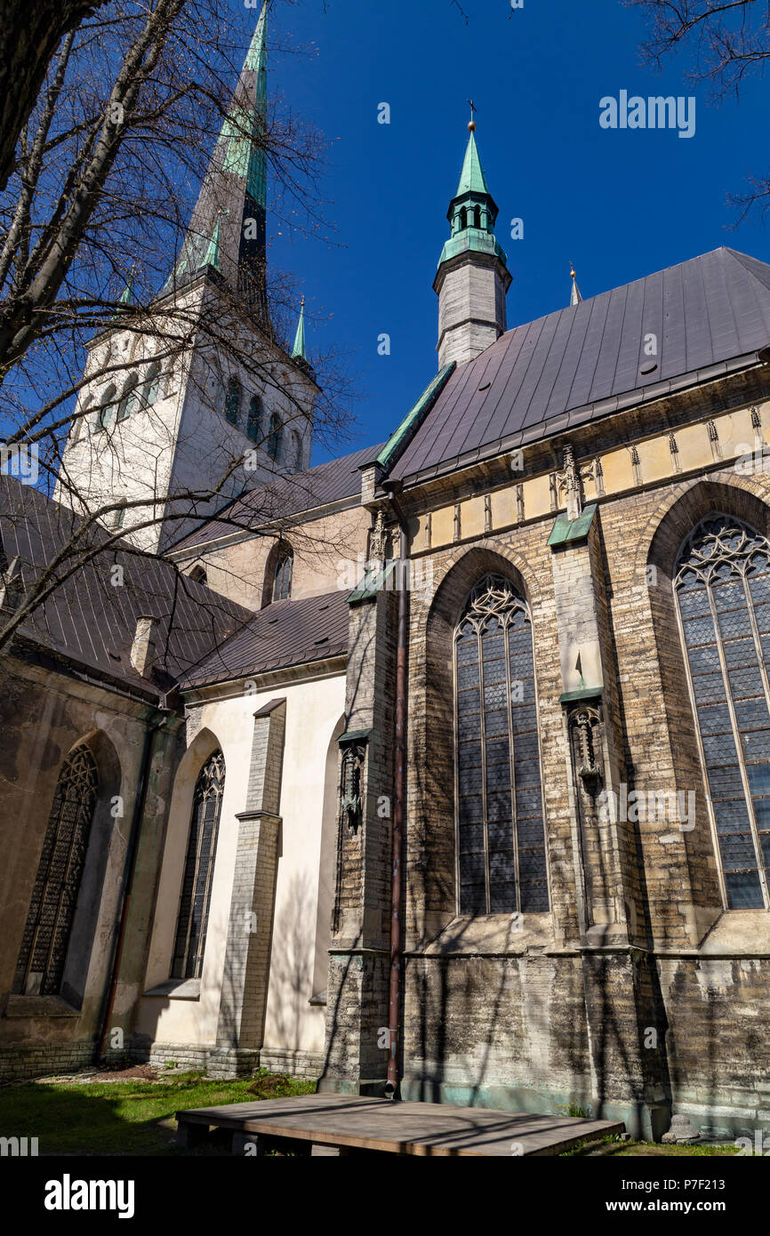 St Olaf church in Tallin, Estonia Stock Photo - Alamy