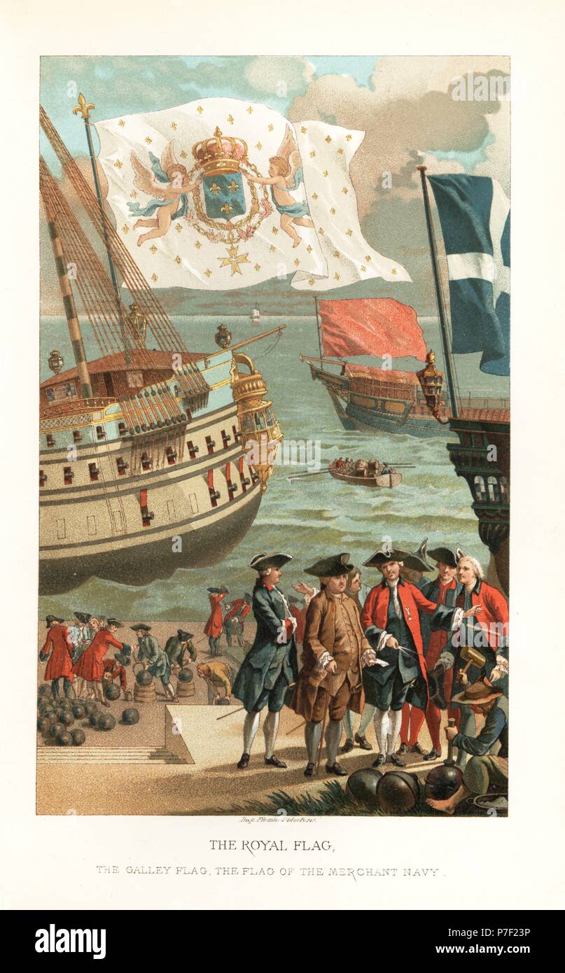 French merchant navy flag hi-res stock photography and images - Alamy