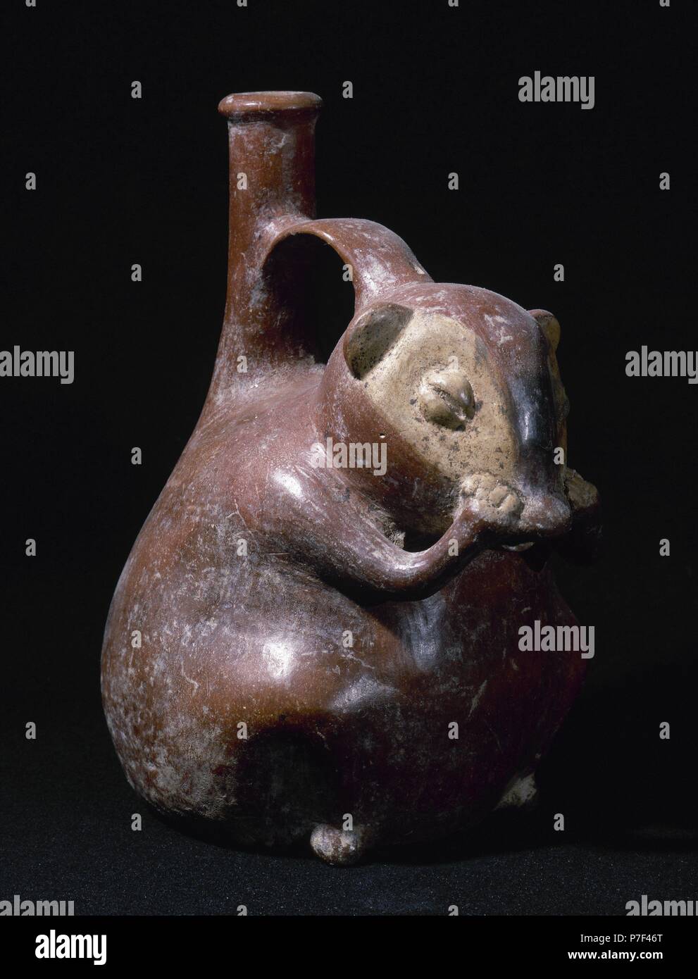 Pre-Columbian art. Pre-Incan. Tumaco-Tolita culture. Region of the ...