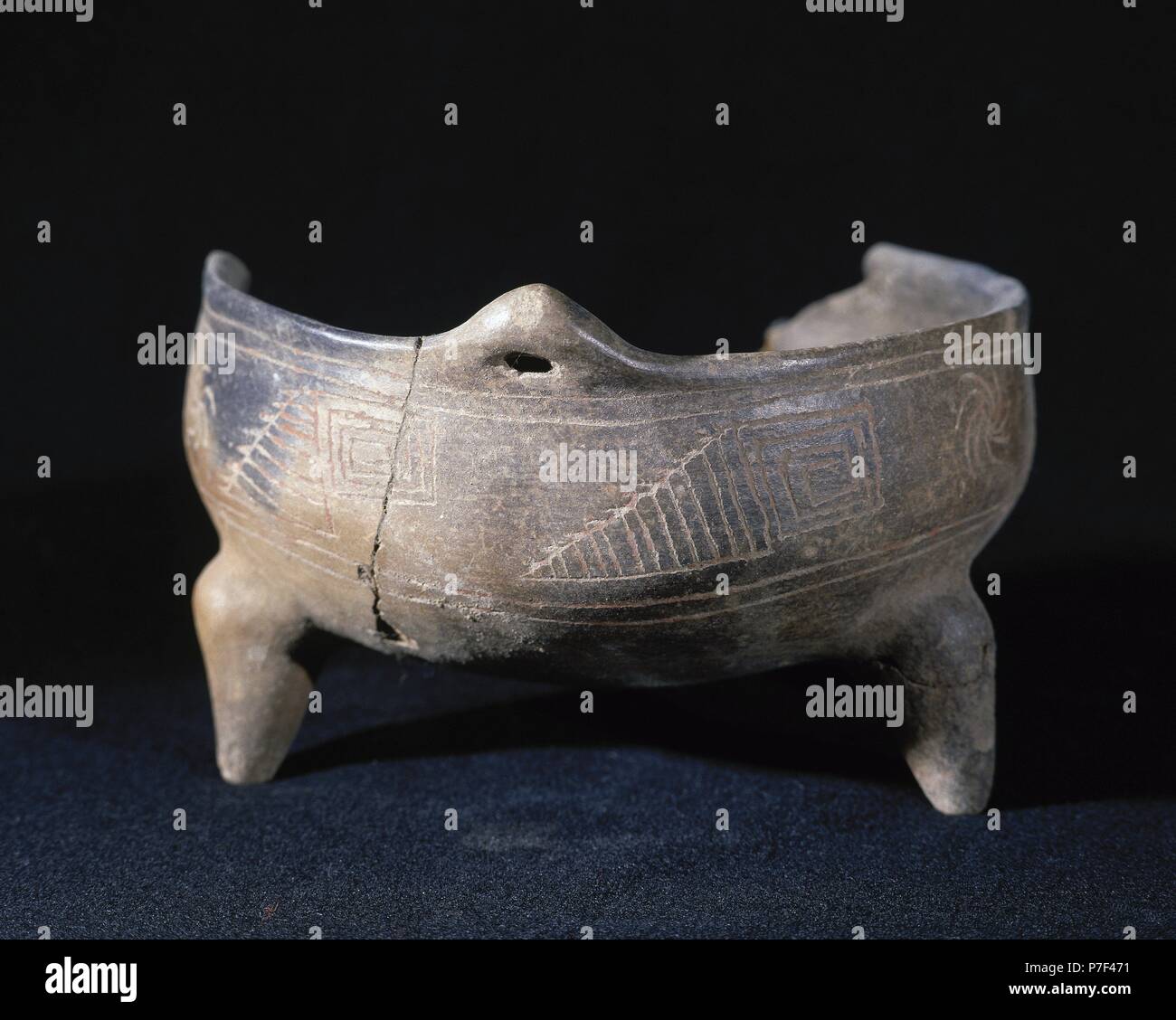 Pre-Columbian art. Mesoamerica. Valley of Mexico culture. Ceramic ...