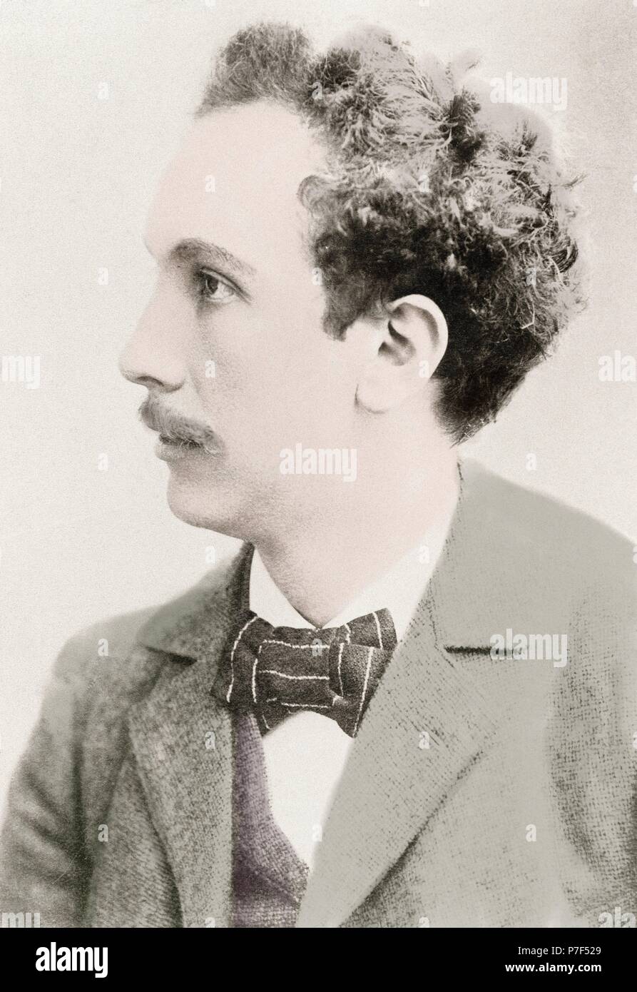 Richard Strauss (1854-1949). German composer of the late Romantic ...