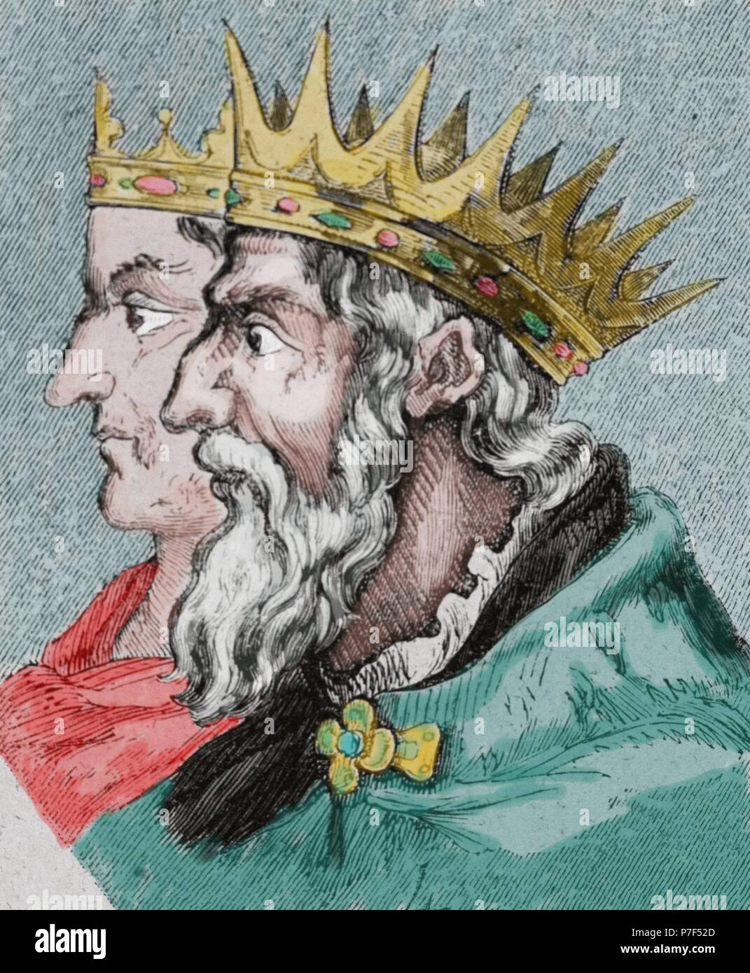 Liuvigild (525-586). Visigothic King of Hispania and Septimania from ...