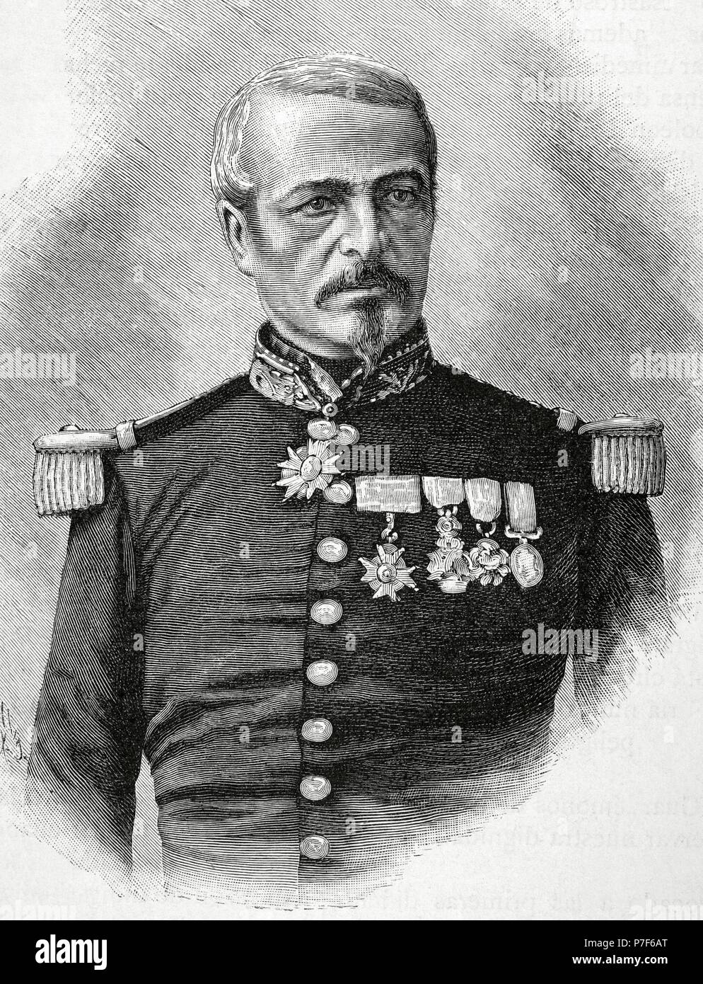 Charles Auguste Frossard (1807-1875). French general. Portrait ...