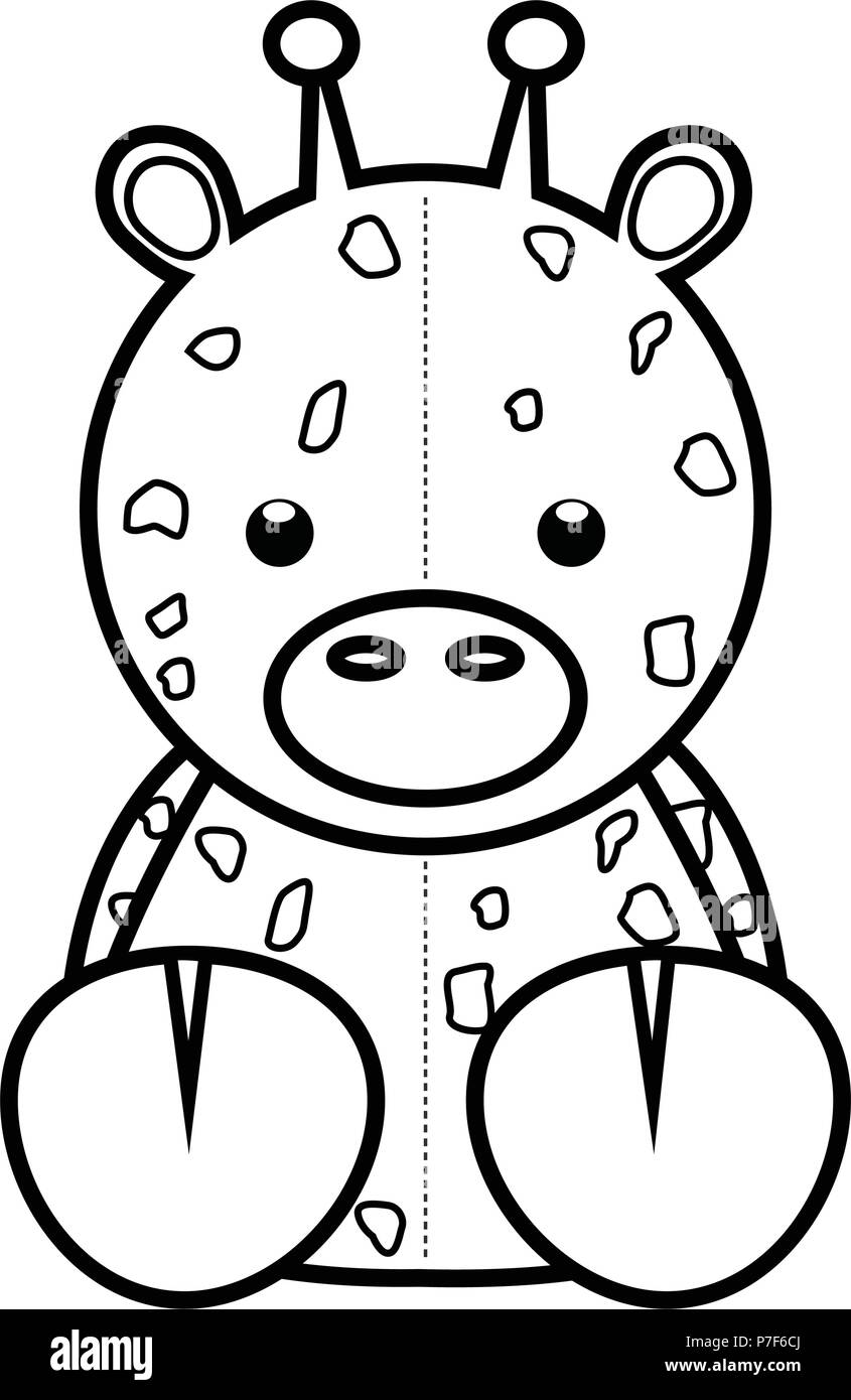 Abstract cute animal Stock Vector Image & Art - Alamy