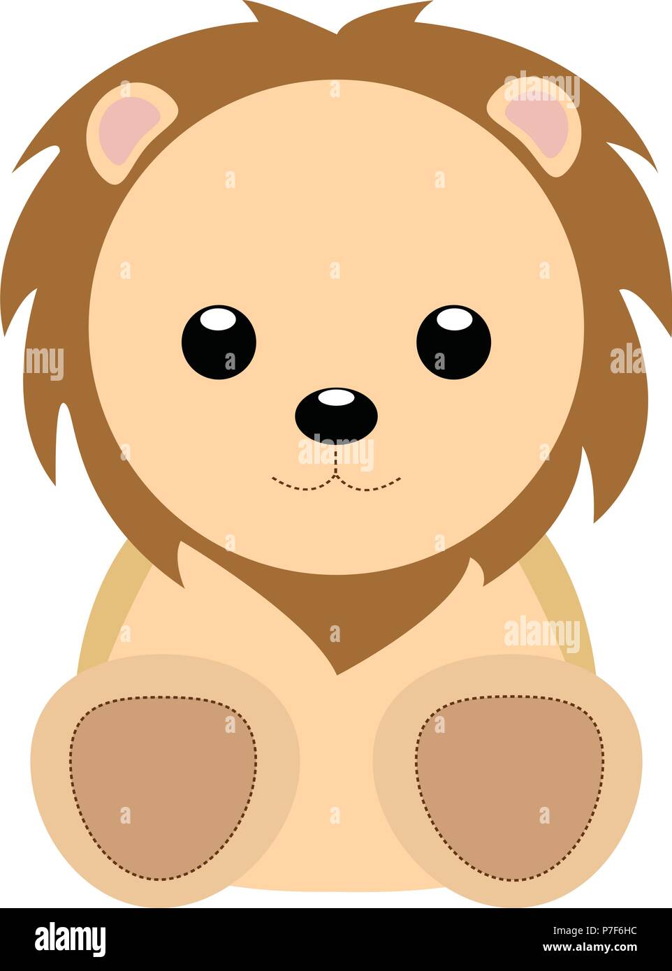 Abstract cute animal Stock Vector Image & Art - Alamy