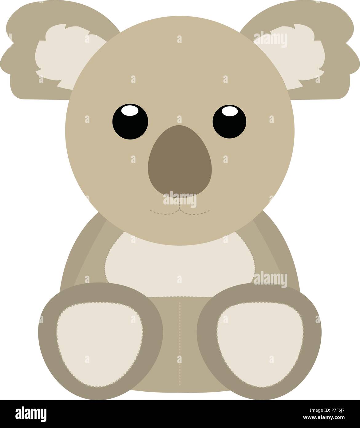 Abstract cute animal Stock Vector Image & Art - Alamy