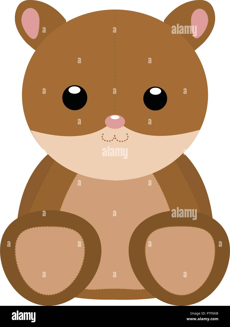 Abstract cute animal Stock Vector Image & Art - Alamy