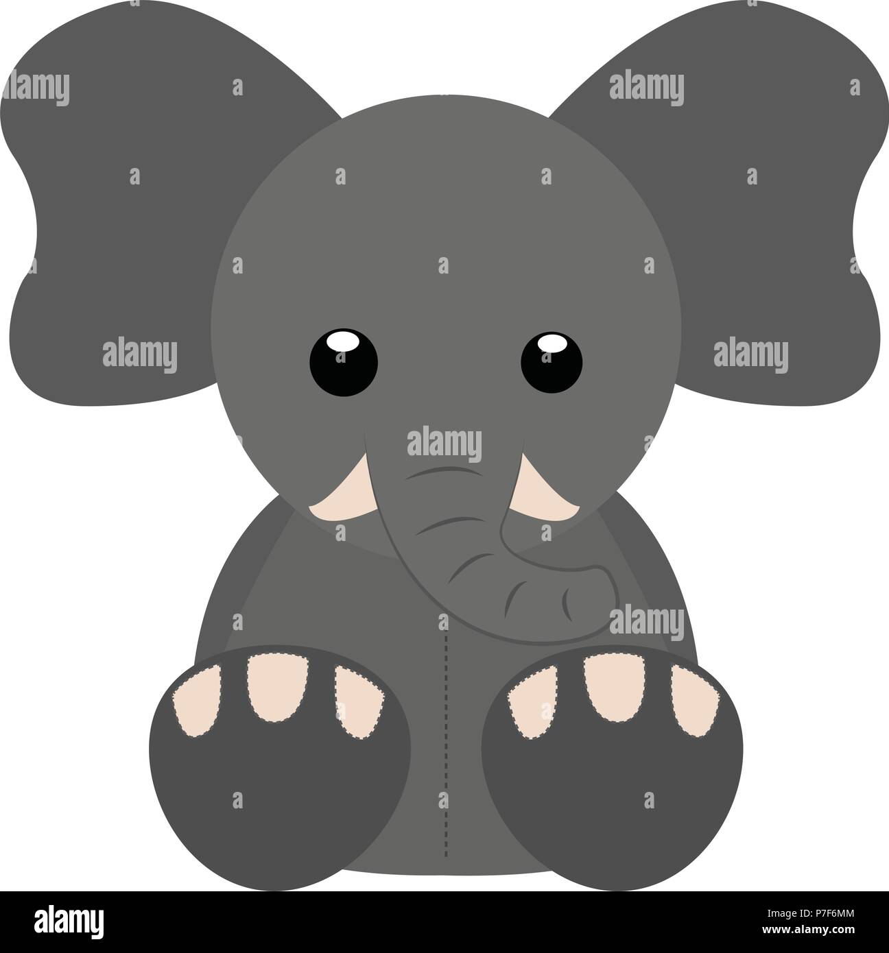 Abstract cute animal Stock Vector Image & Art - Alamy