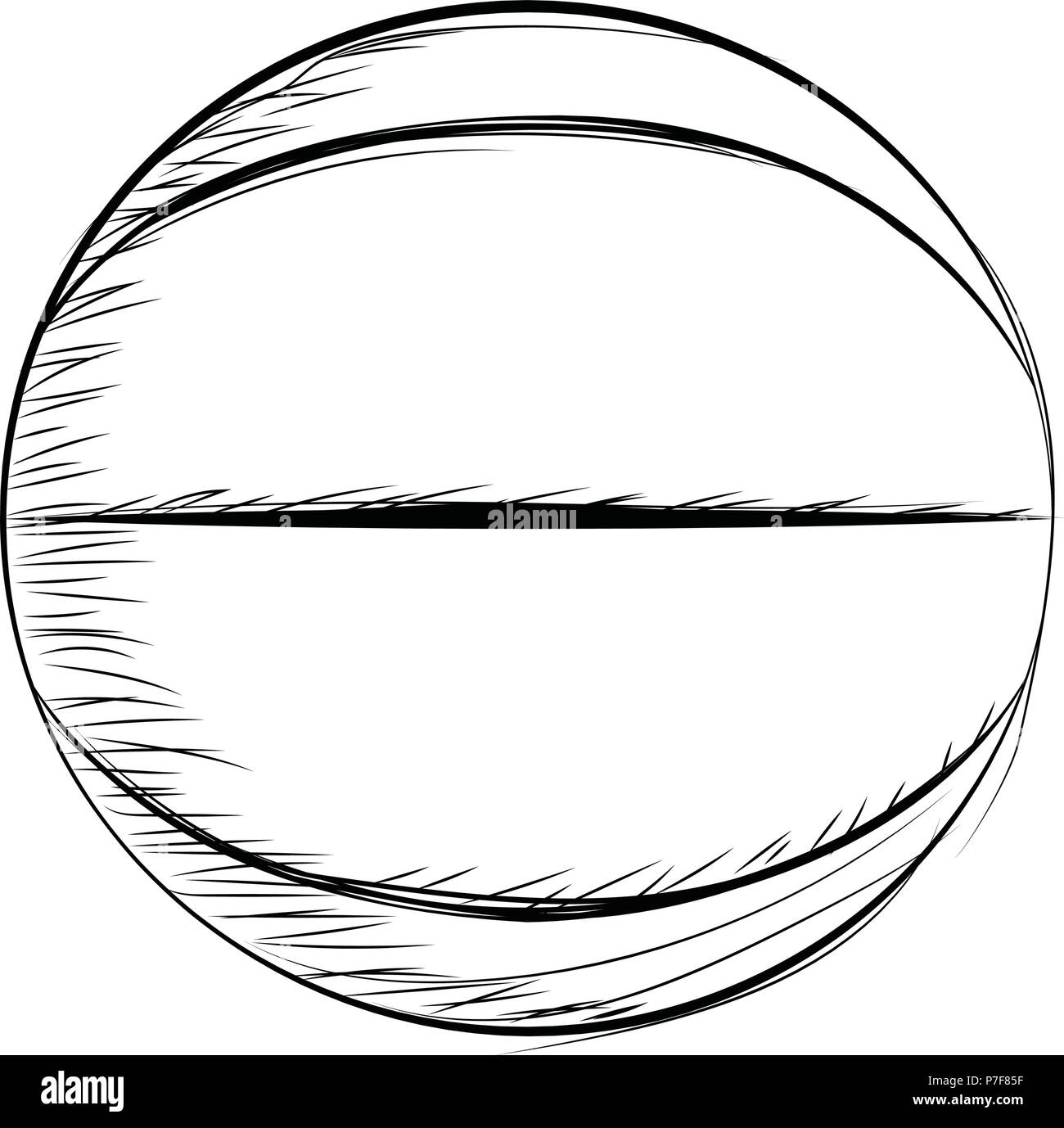 Sport ball sketch Stock Vector Image & Art - Alamy