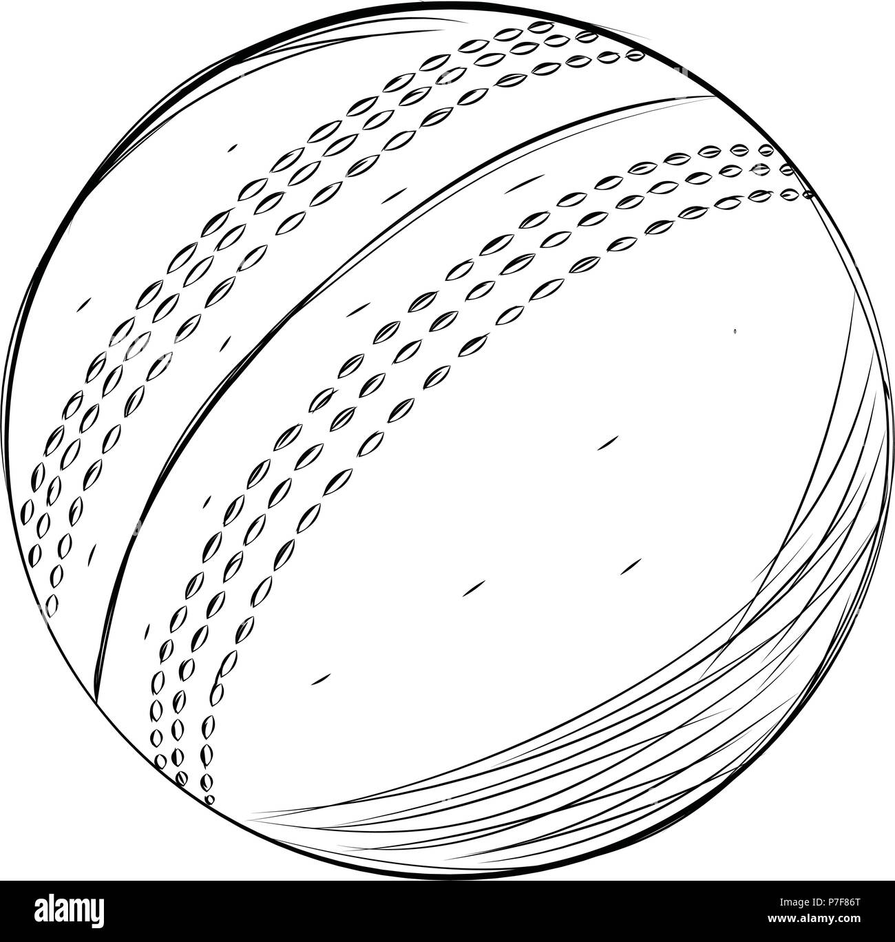Sport ball sketch Stock Vector Image & Art - Alamy