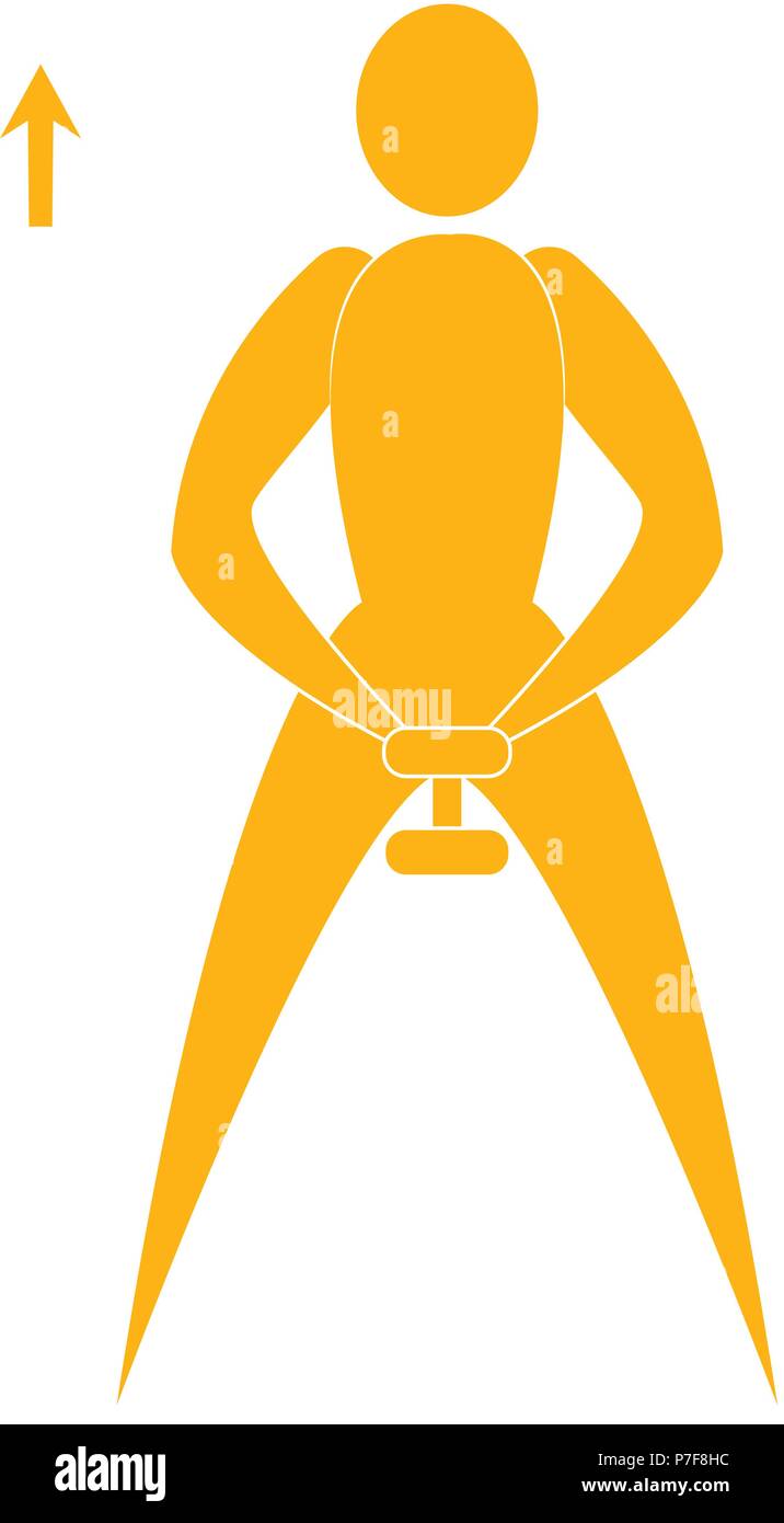 Sportive fit strong young Stock Vector Images - Alamy