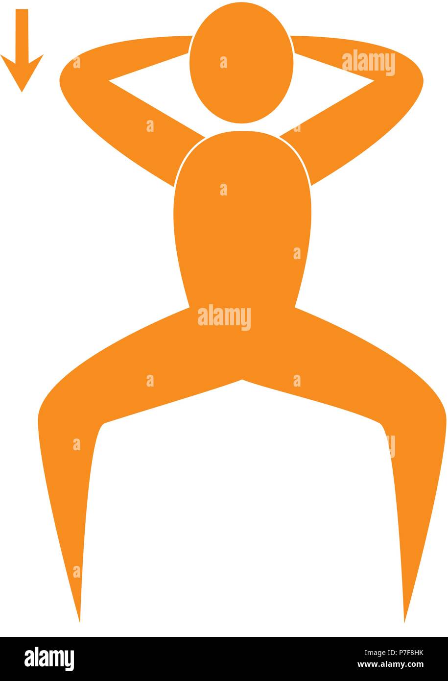 Abstract fitness person Stock Vector Image & Art - Alamy