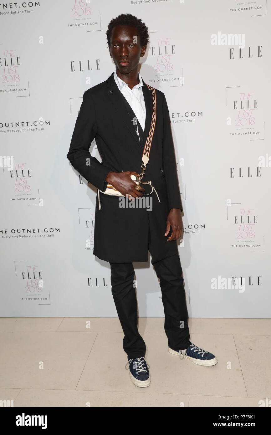 The Elle List 2018 held at Somerset House - Arrivals Featuring: Wilson ...