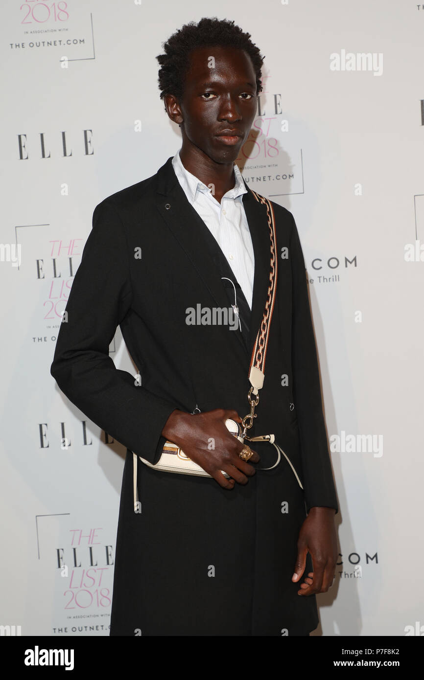 The Elle List 2018 held at Somerset House - Arrivals Featuring: Wilson ...