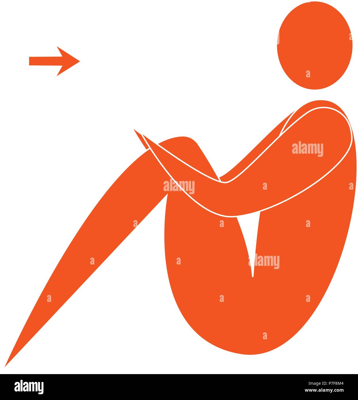 Abstract fitness person Stock Vector Image & Art - Alamy