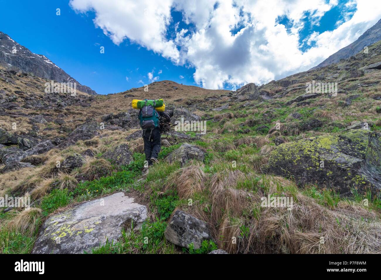 Chitkul Village Trek, Himachal Pradesh Stock Photo - Alamy
