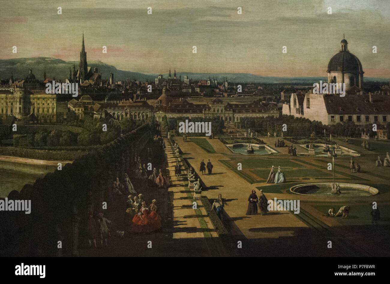 Bernardo Bellotto (1721-1780). Italian urban landscape painter. View of ...