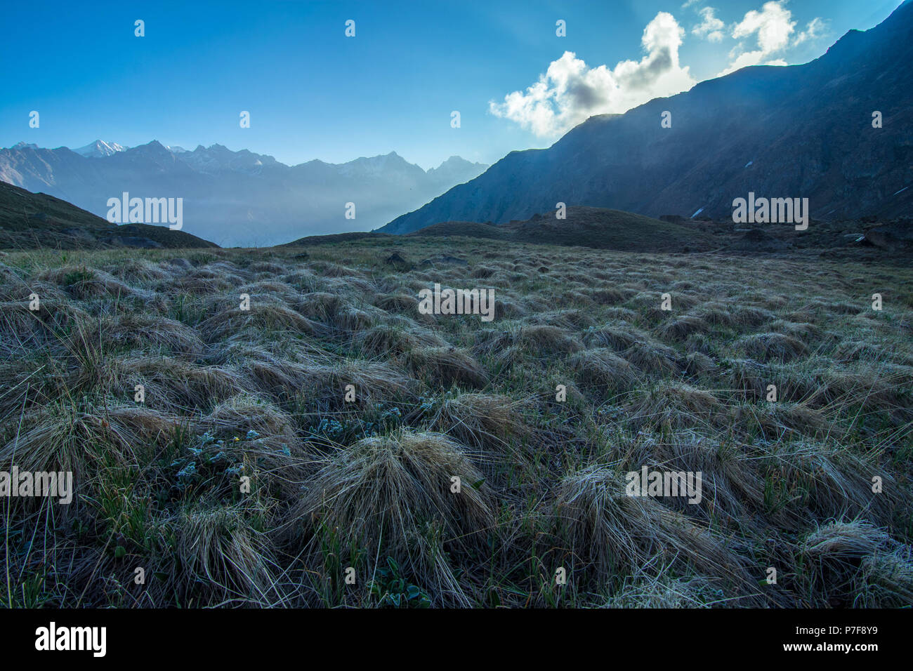 Chitkul Village Trek, Himachal Pradesh Stock Photo - Alamy