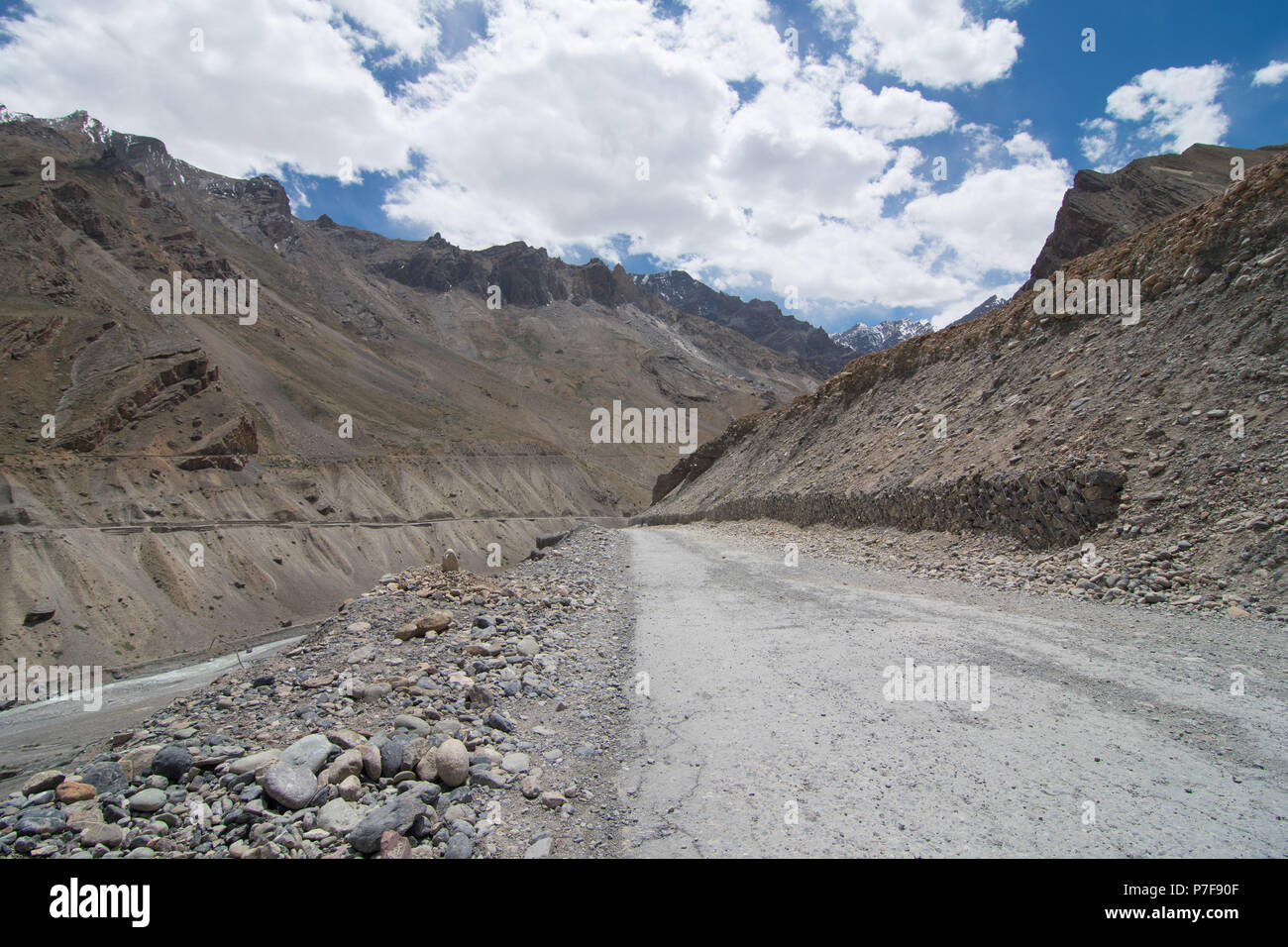 spiti valley landscape Stock Photo - Alamy