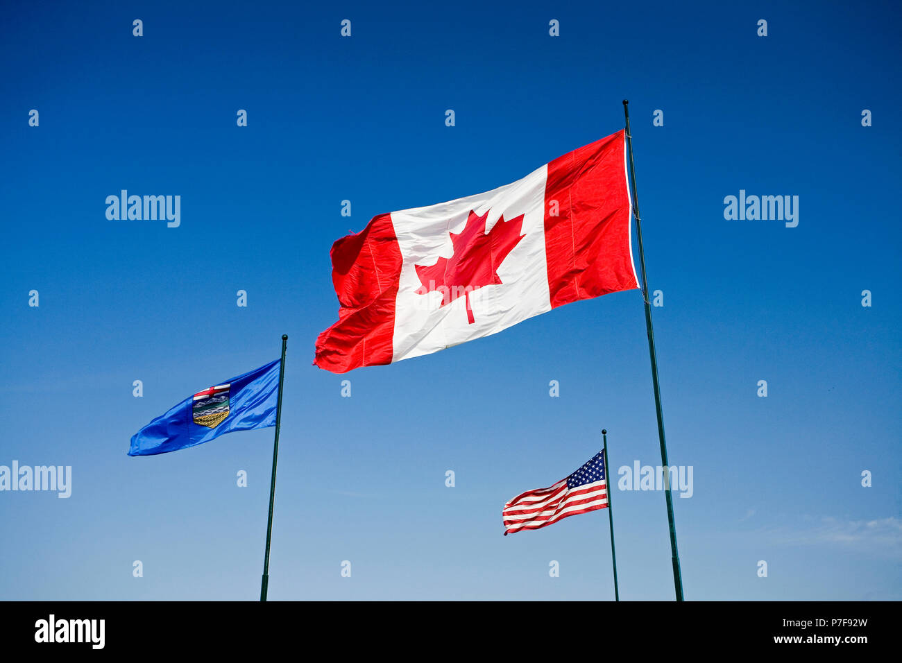 Alberta flag hi-res stock photography and images - Alamy