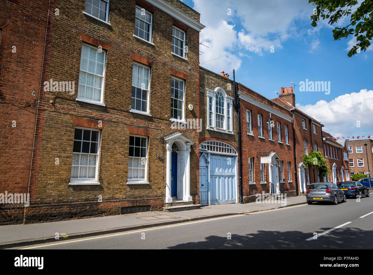 West Street in the centre of Farnham, Surrey. England, UK Stock Photo ...