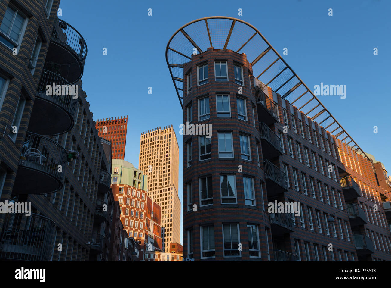 the hague skyline buildings in the netherlands Stock Photo - Alamy