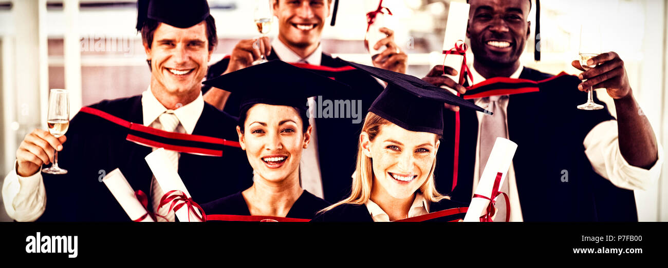 Group of people Graduating from College Stock Photo - Alamy