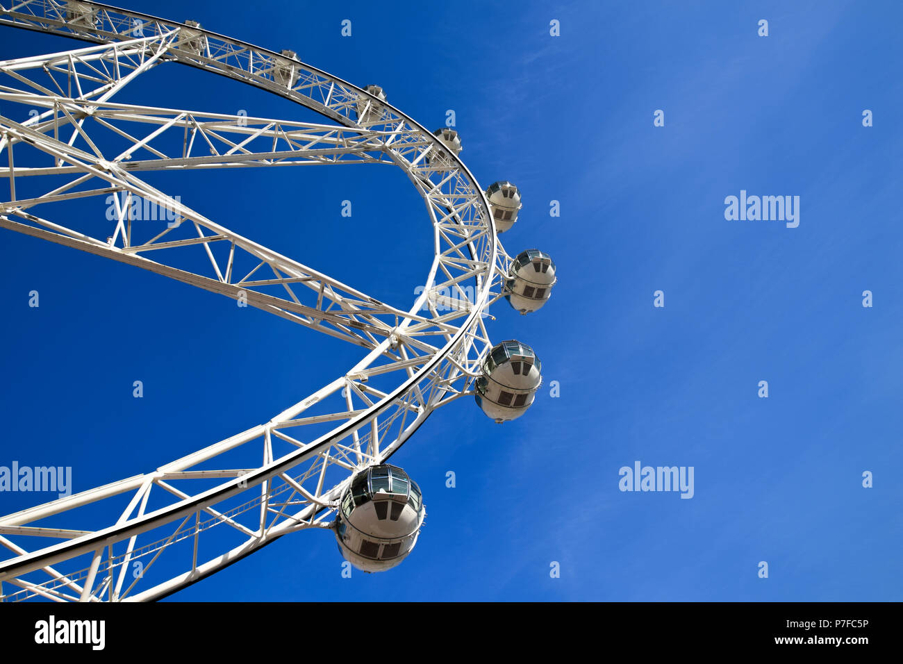 Melbourne Star Wheel Stock Photo - Alamy