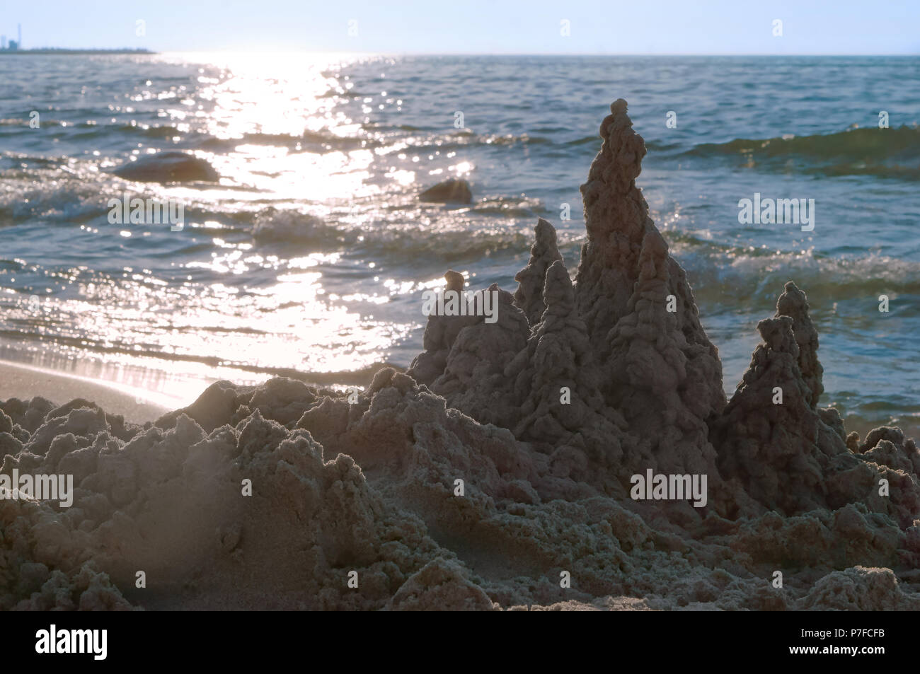 Sandcastle sand castle sculpture hi-res stock photography and images ...