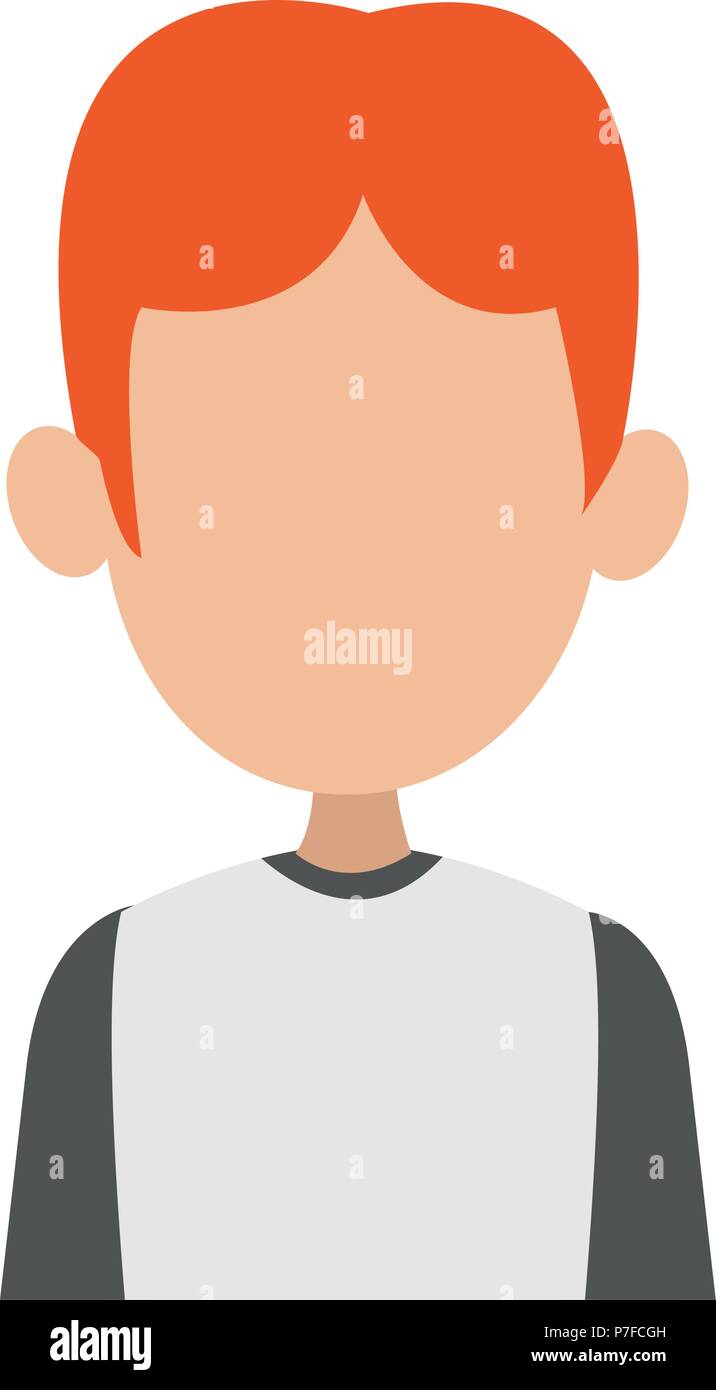Young man faceless profile Stock Vector Image & Art - Alamy