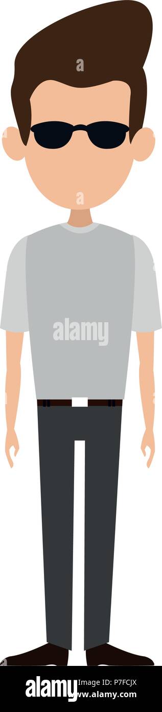 Man cartoon isolated Stock Vector Image & Art - Alamy