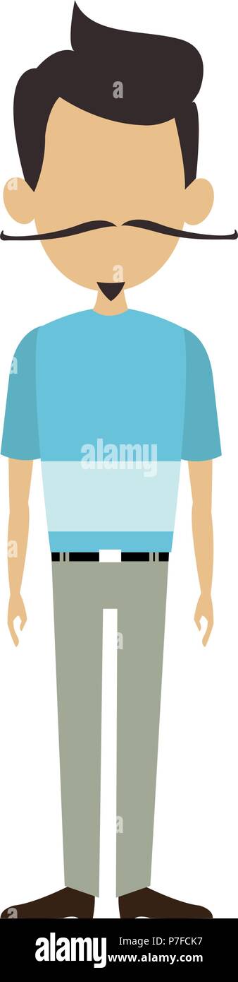 Man cartoon isolated Stock Vector Image & Art - Alamy