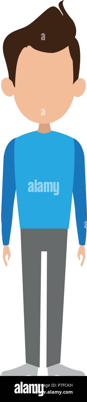 Man cartoon isolated Stock Vector Image & Art - Alamy