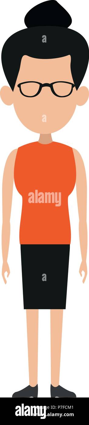 Woman cartoon isolated Stock Vector Image & Art - Alamy