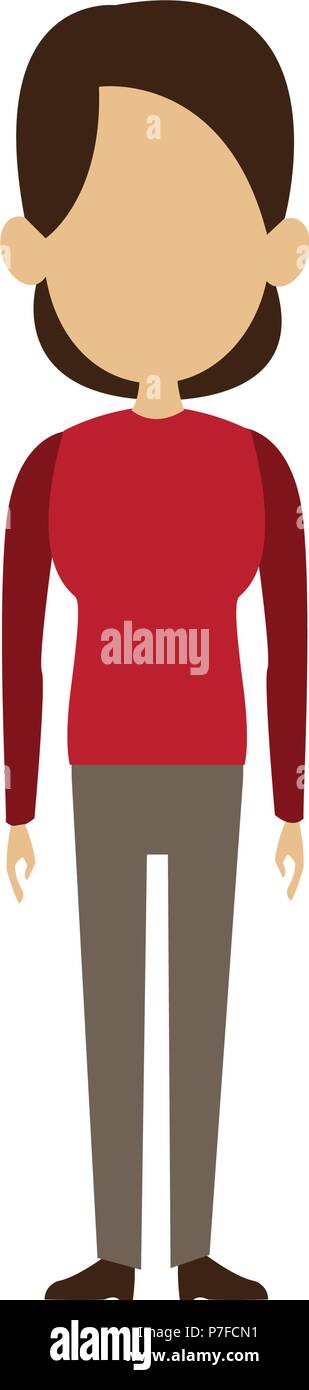 Woman cartoon isolated Stock Vector Image & Art - Alamy