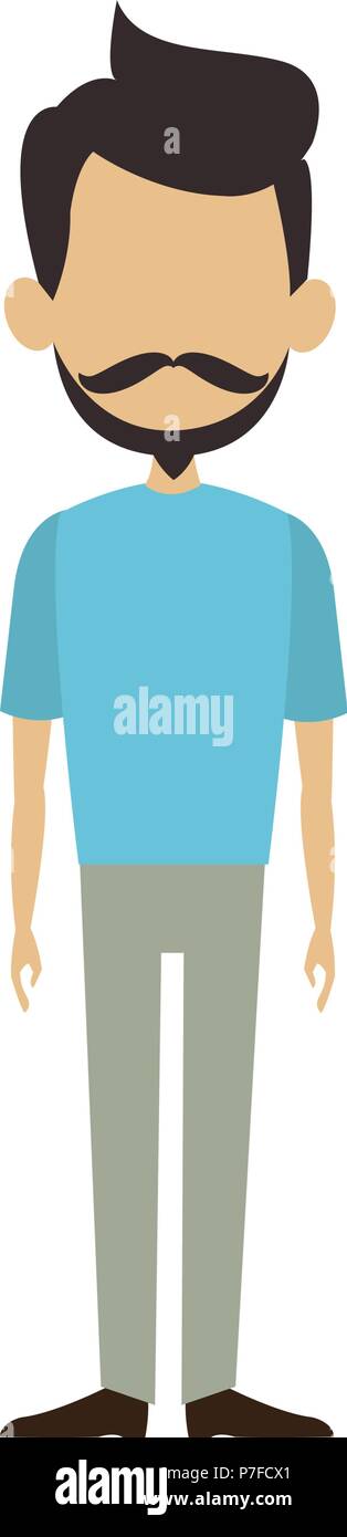 Man cartoon isolated Stock Vector Image & Art - Alamy