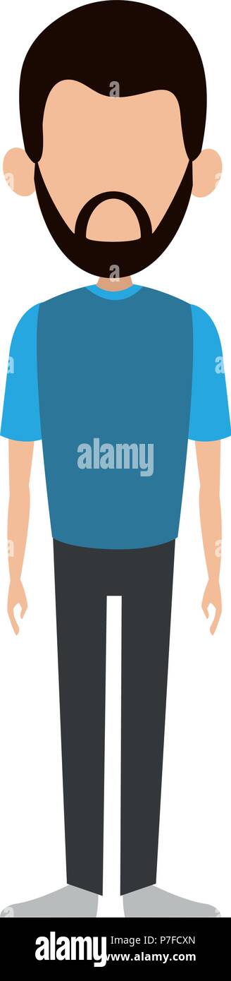 Man cartoon isolated Stock Vector Image & Art - Alamy