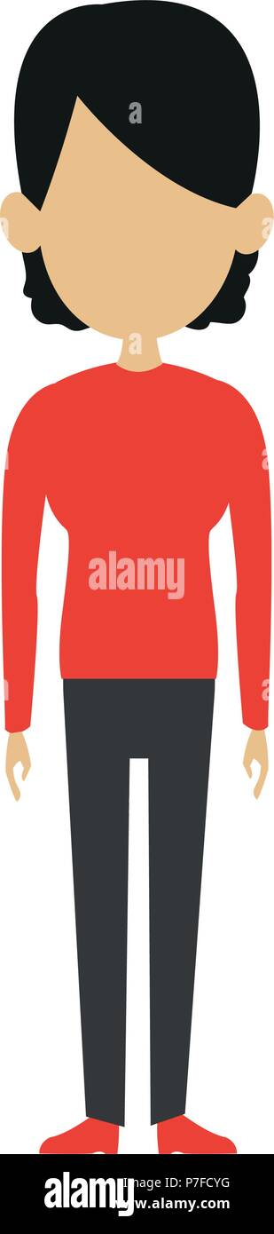 Asian woman cartoon Stock Vector Image & Art - Alamy