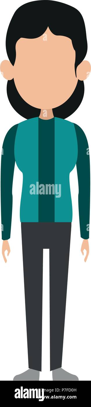 Woman cartoon isolated Stock Vector Image & Art - Alamy