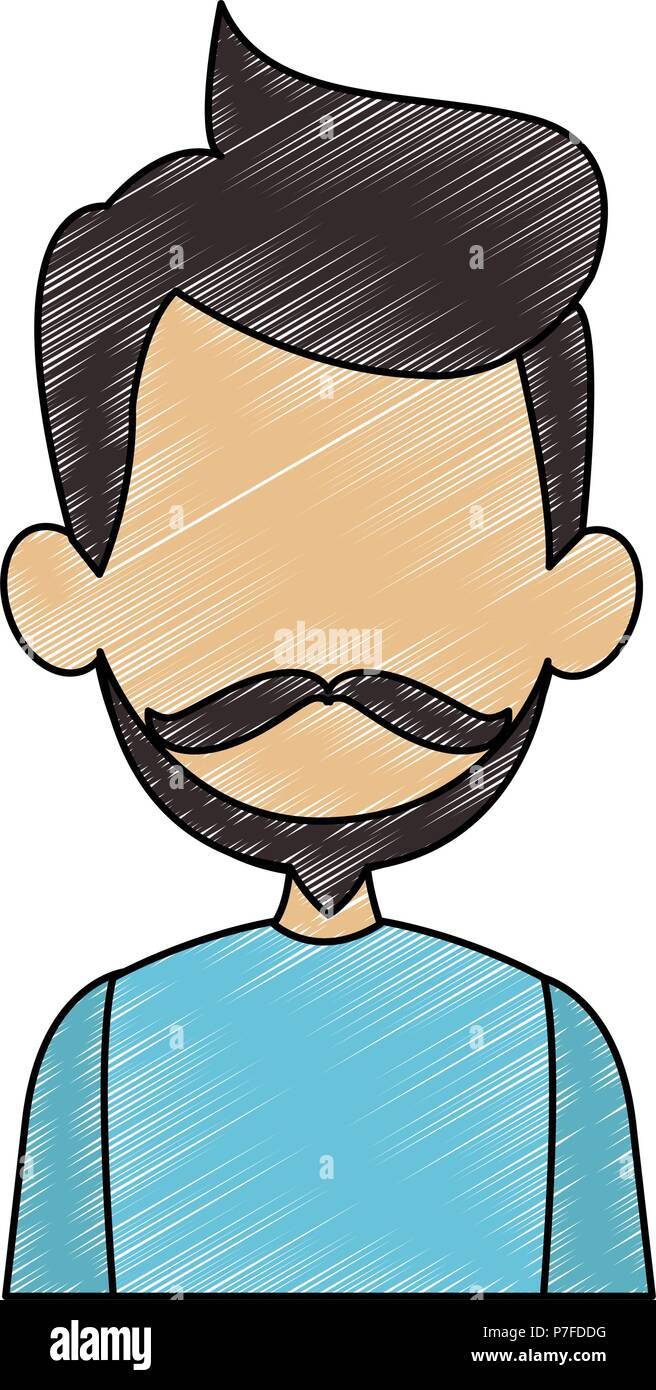 Man cartoon isolated scribble Stock Vector Image & Art - Alamy