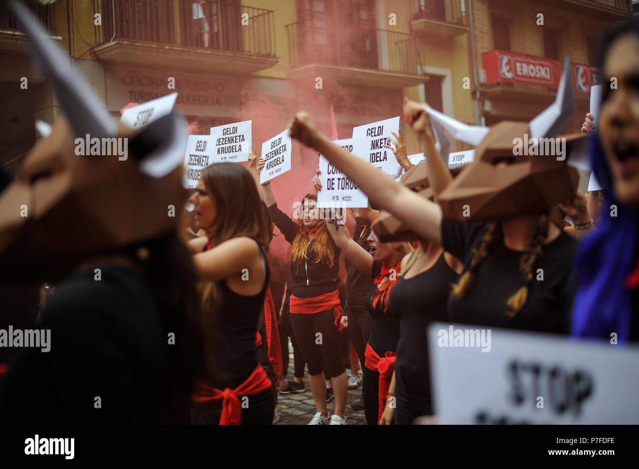 Peta protest in spain hi-res stock photography and images - Alamy
