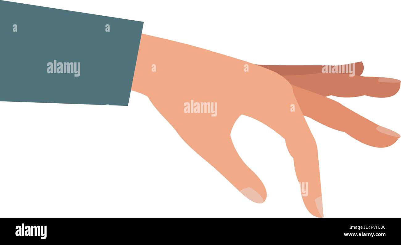 Hand sign isolated Stock Vector Image & Art - Alamy